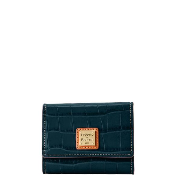 Dooney & Bourke | Bags | Dooney Bourke Landon Trifold Wallet Black ...